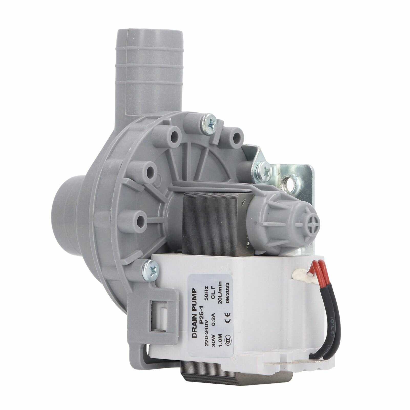 Двигатель сливного насоса стиральной машины, 30 Вт, 0,2 А, 20 л/мин, медная катушка, мощный высокоэффективный двигатель насоса для стиральной машины, 220 240 В переменного тока