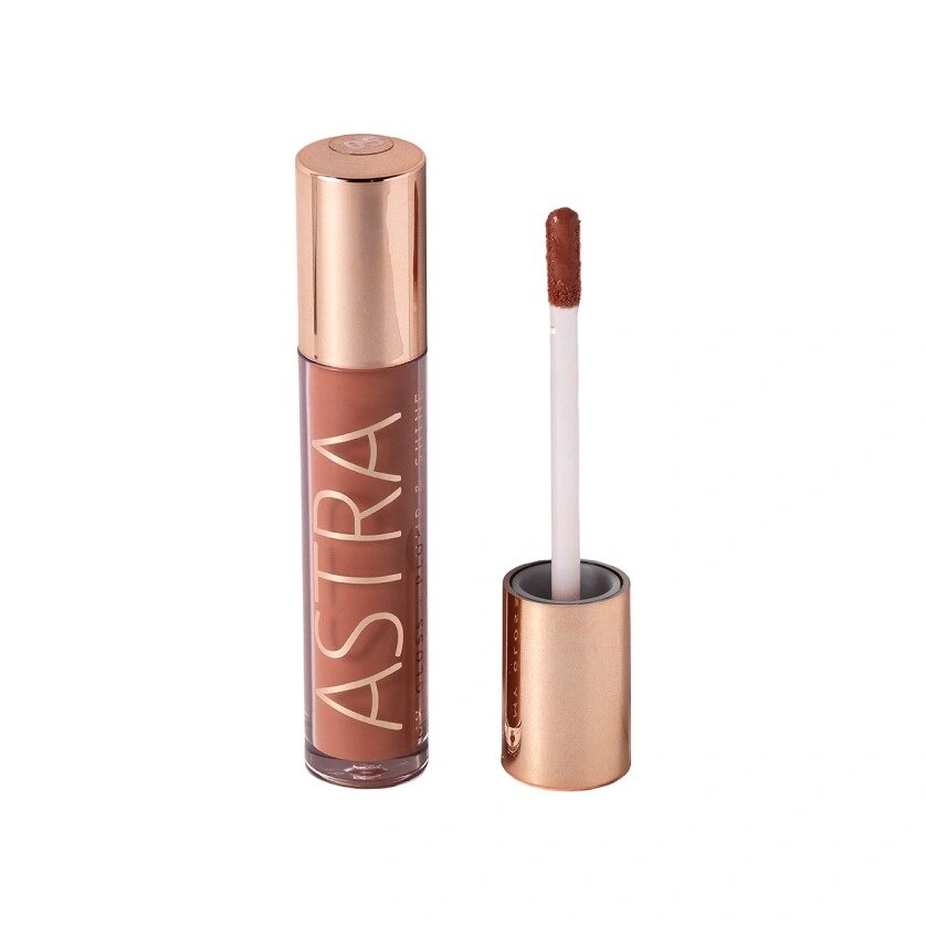 Astra Make-Up - Блеск для губ My gloss plump & shine, 05 светло-бежевый