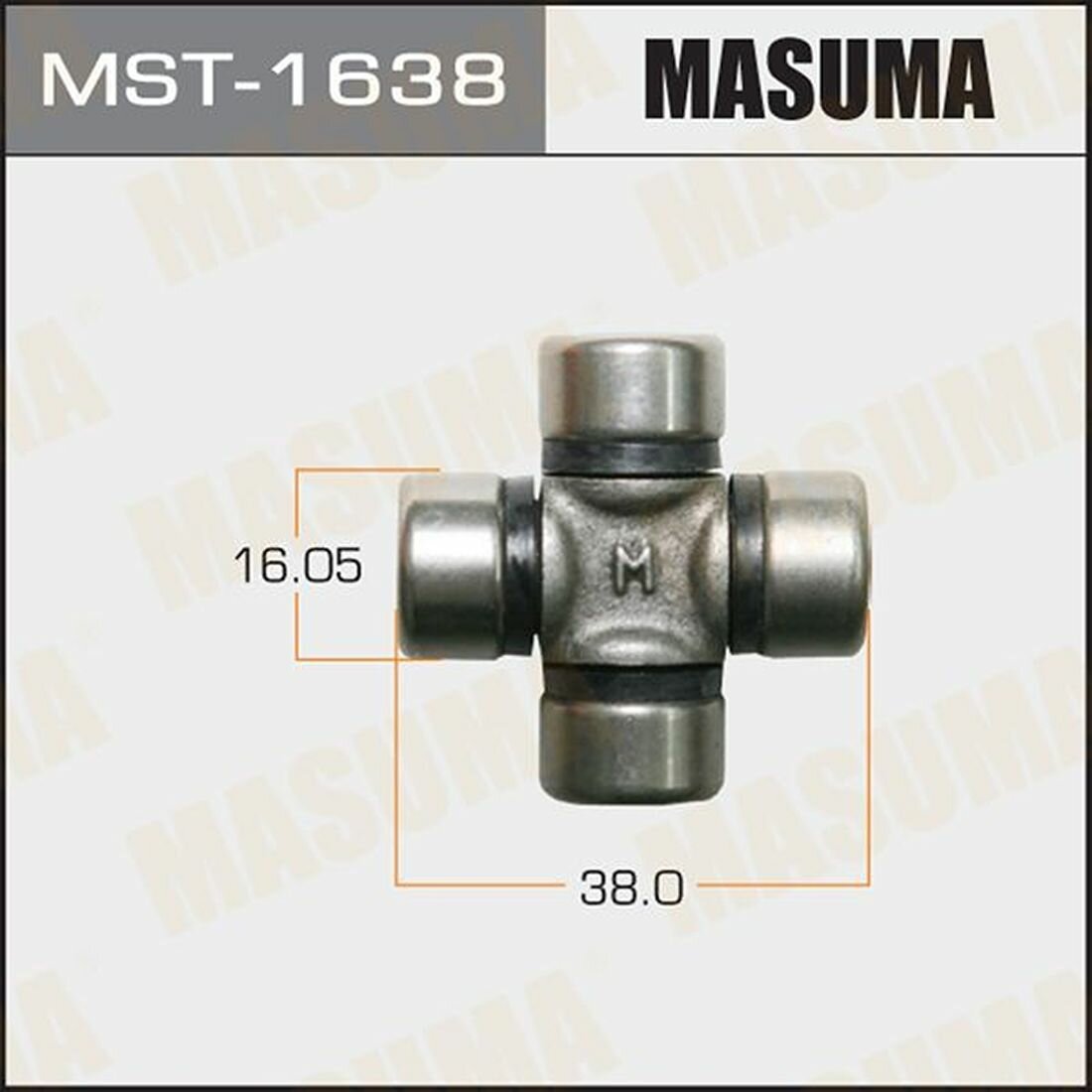 Крестовина рулевого механизма 16.05x38 Masuma MST1638