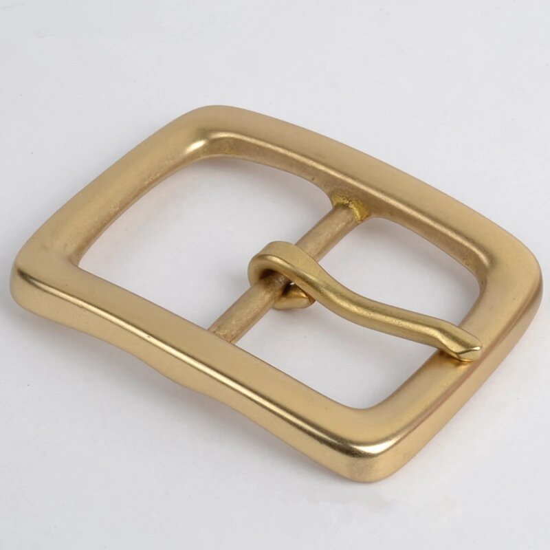 Мужские пряжки из твердой латуни шириной 40 мм, для украшения ремня из искусственной кожи шириной 4 см, аксессуары для мужчин и женщин, латунные пряжки для ремня