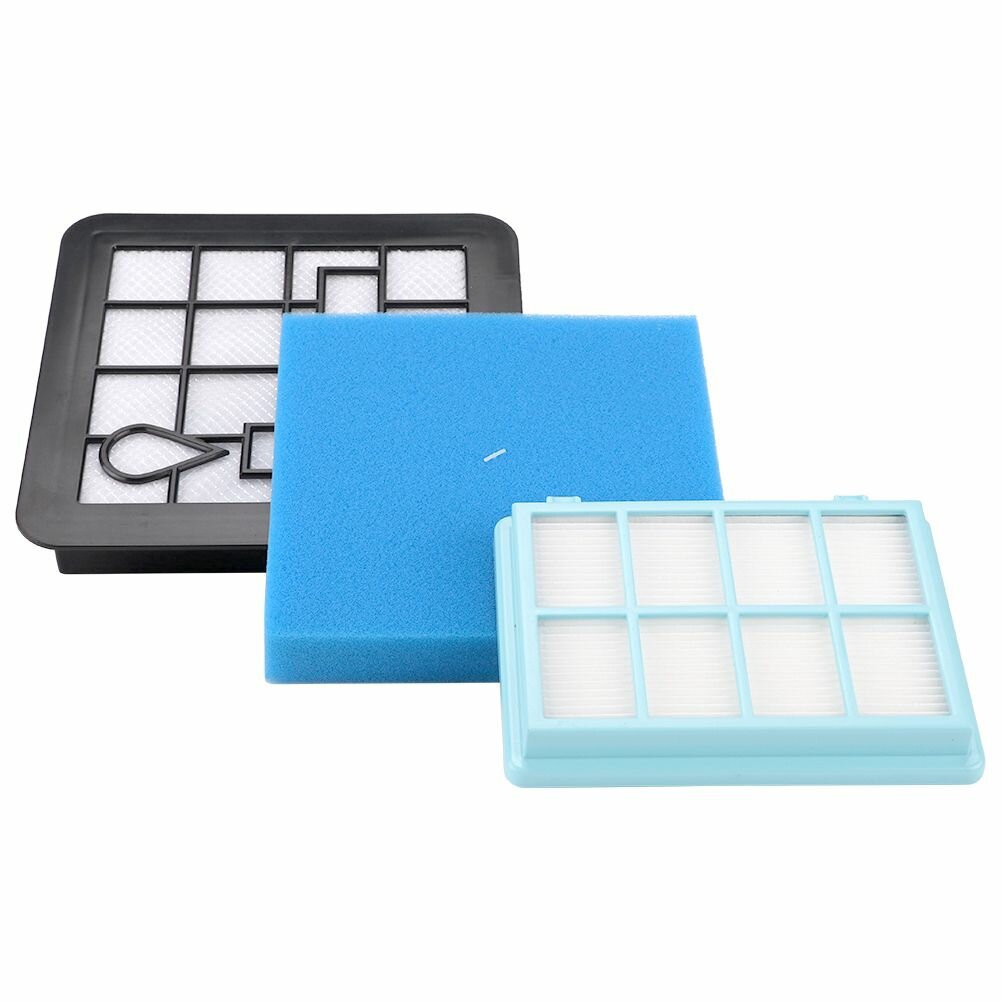 Сменный фильтр пылесоса FC9331/09 FC9332/09 FC8010/01 Совместим с различными моделями пылесосов, прост в установке и очистке, многоразовый и моющийся
