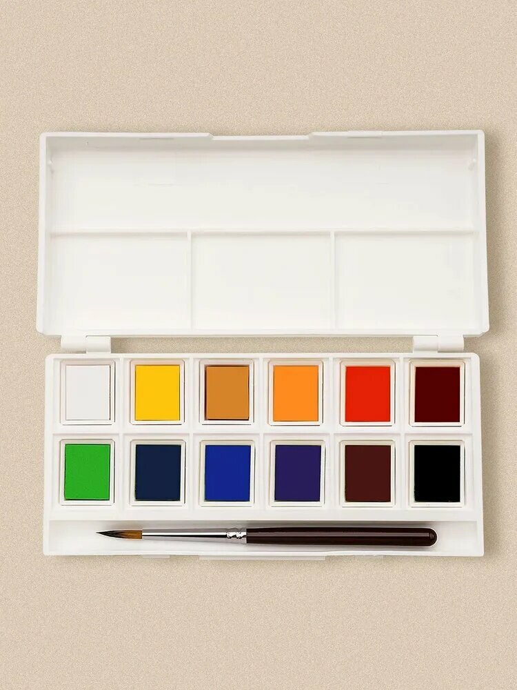 FUUMUUI Гуашь 1 шт, 12 мл./ 200 г. Гуашь FUUMUUI представляет собой высококачественные