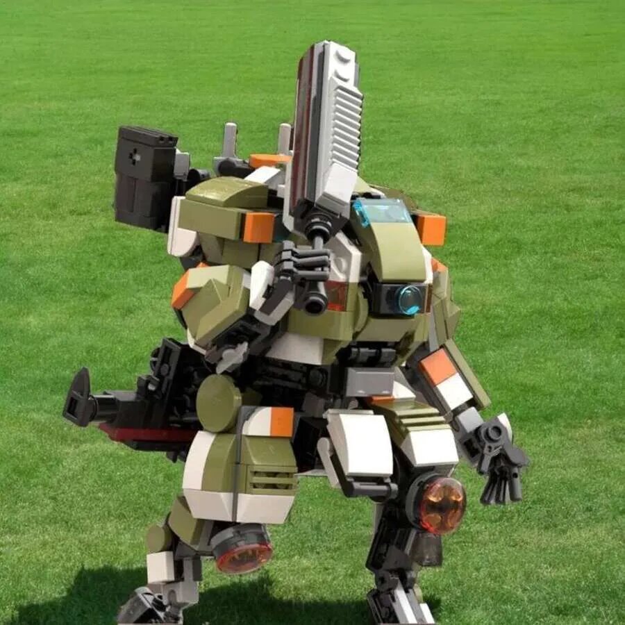 MOC NEW BT-7274 Модульный конструктор Titanfall 2 Мех 436 деталей