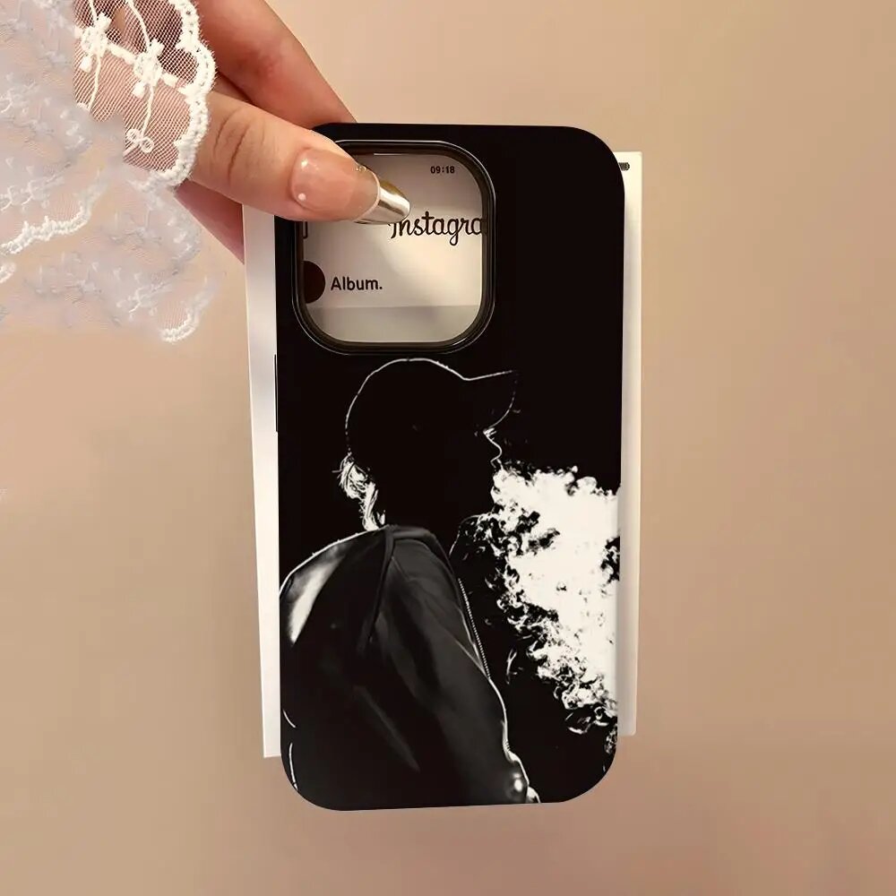 Чехол для iPhone 16 Pro Max Og Buda, черный, глянцевый