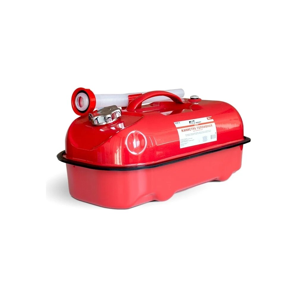 AVS Канистра топливная металлическая горизонтальная 10 Л (красная) HJM-10 A07421S