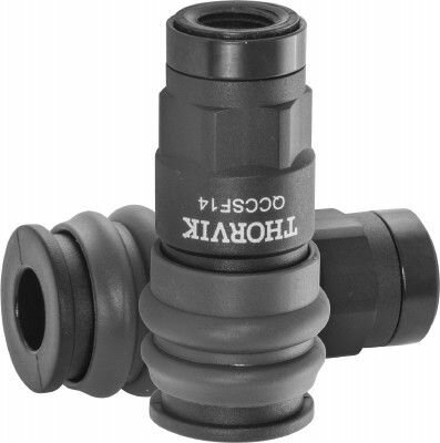 Муфта БРС европейского типа с внутренней резьбовой частью BSPT 1/4" Thorvik QCCSF14