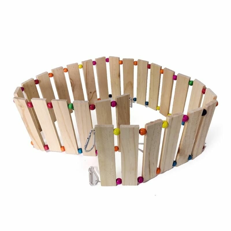 Игрушка-лестница для кур из натурального дерева, - L