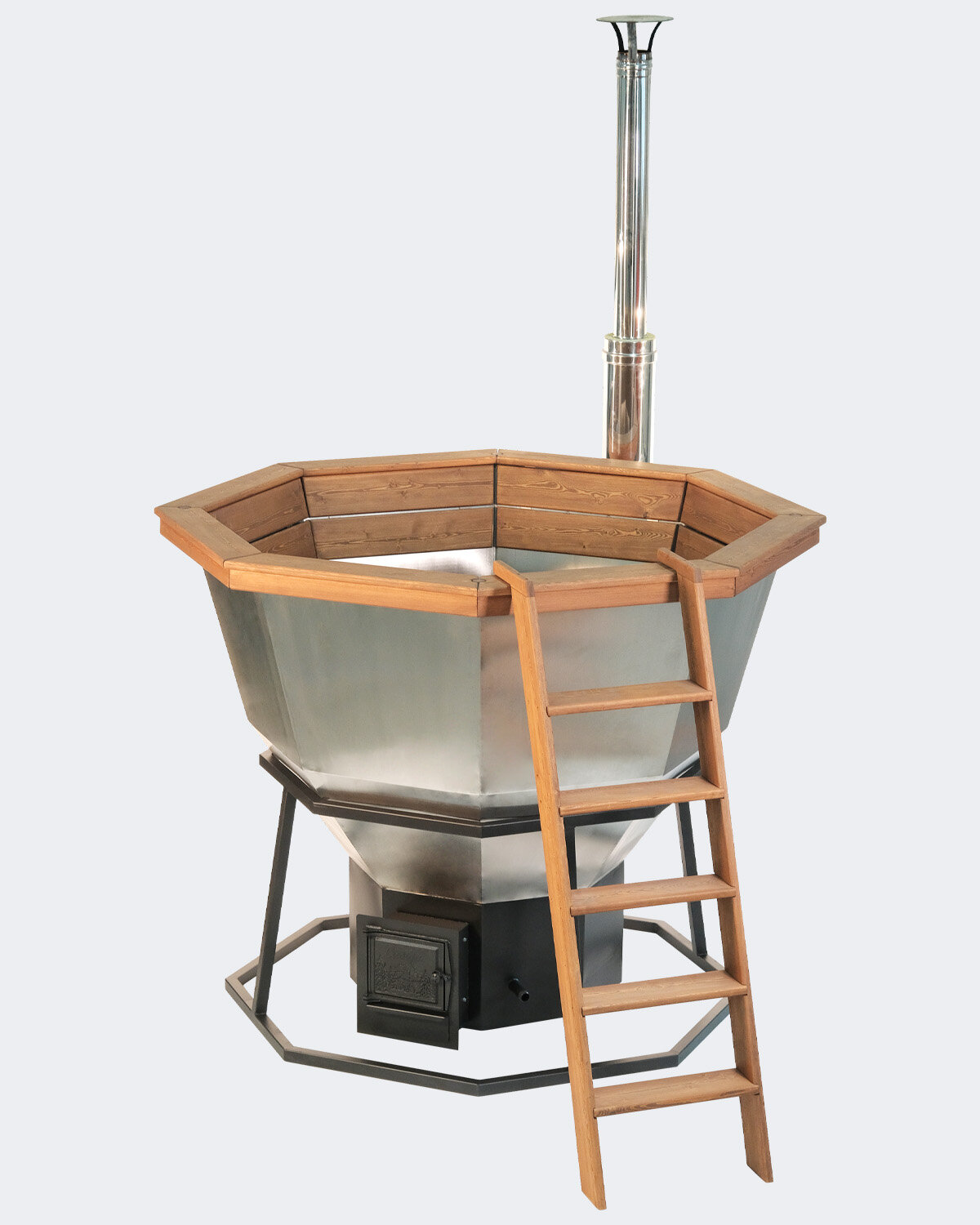 Чан банный "Сибирь-8" (нержавеющая сталь, вместимость до 6-ти чел.)