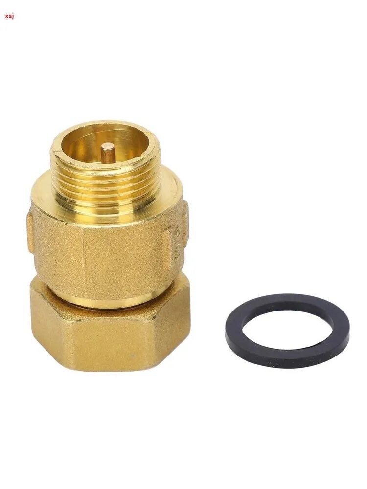 Автоматический выключатель латунный поворотный обратный клапан для счетчика воды с внутренней резьбой