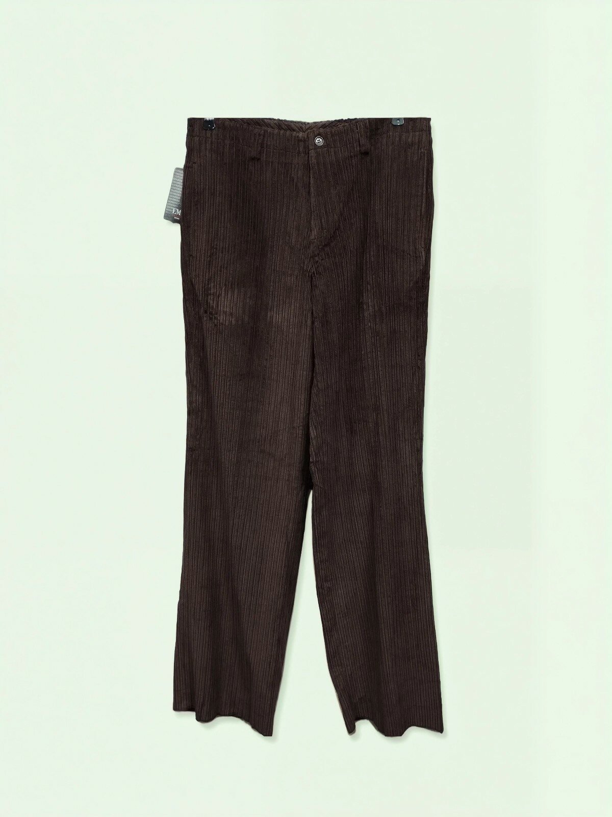 Брюки трубы вельвет