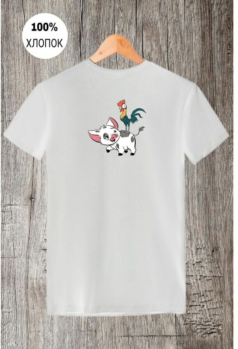 Футболка Свинка И Петух