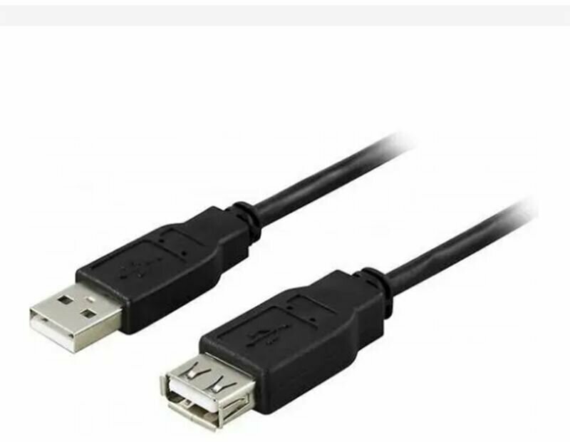 Кабель питания USB Female на USB Male 60CM