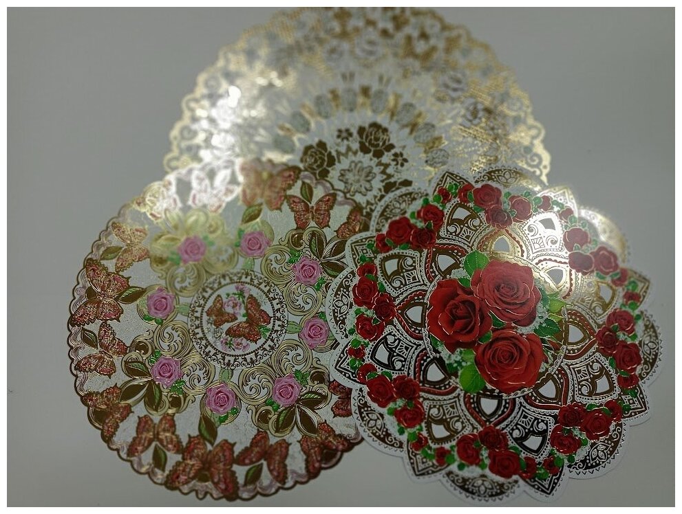 Набор дизайнерских подставок под подарок (3 шт.)