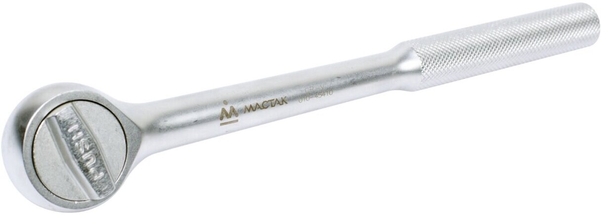 Трещотка 1/2", 45 зубцов, дисковый механизм мастак 010-45410H