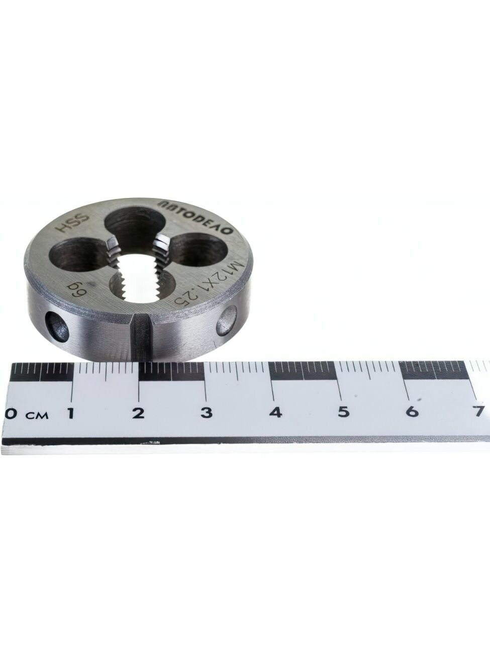 Плашка М12х1.25мм D-38мм HSS4341 40884 15248