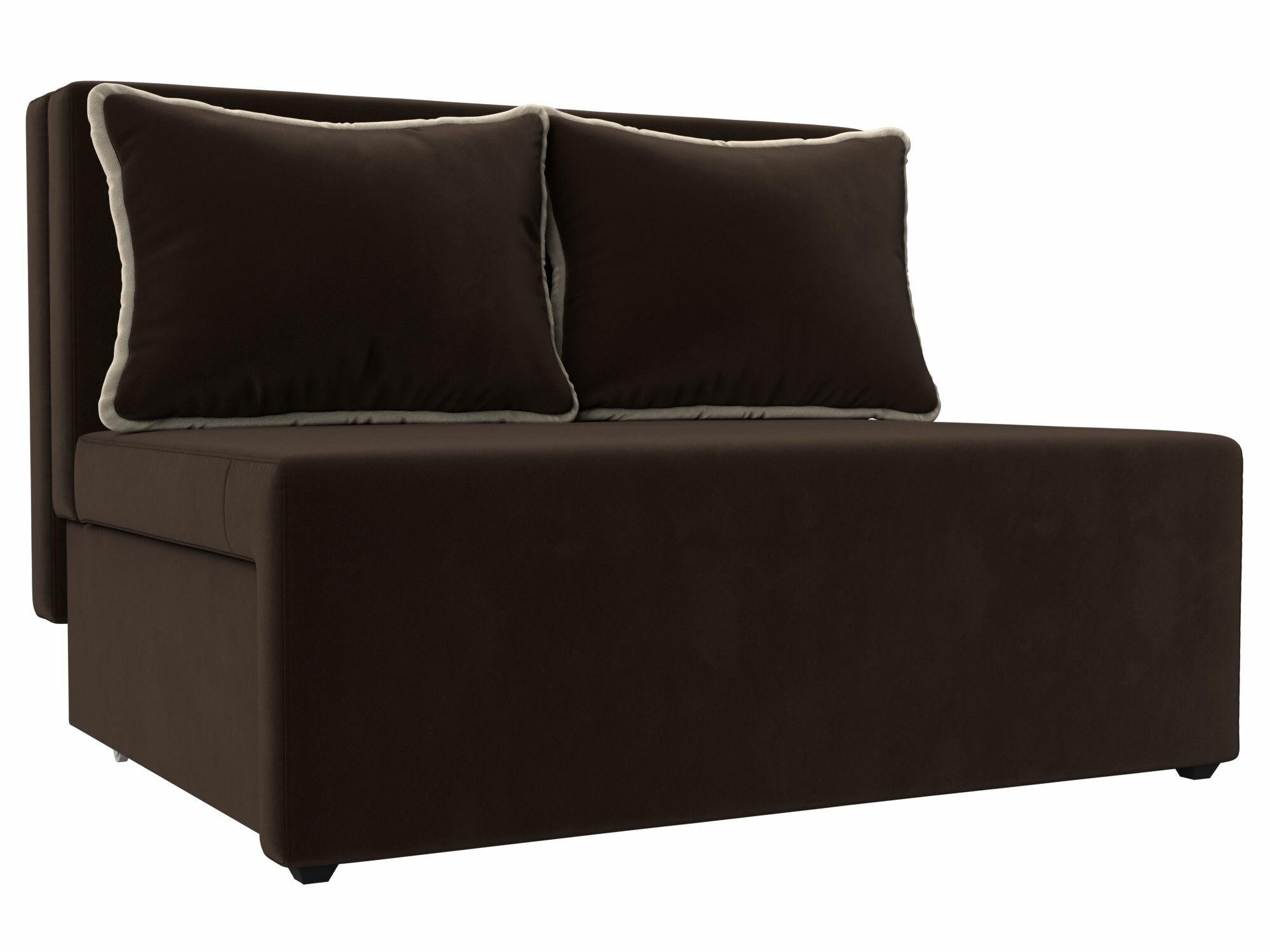 Диван прямой Лагуна, Микровельвет, Модель 114443