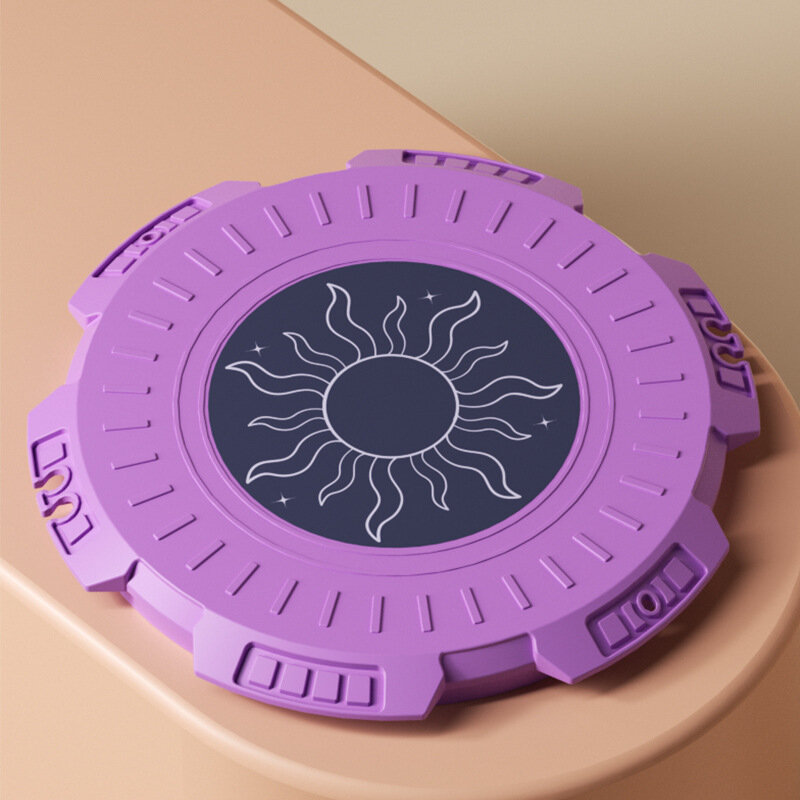 Большой диск для вращения талии для домашнего использования, массажный диск для танцев с вращением, фитнес-тренажер для похудения живота и талии с магнитной тяговой веревкой.