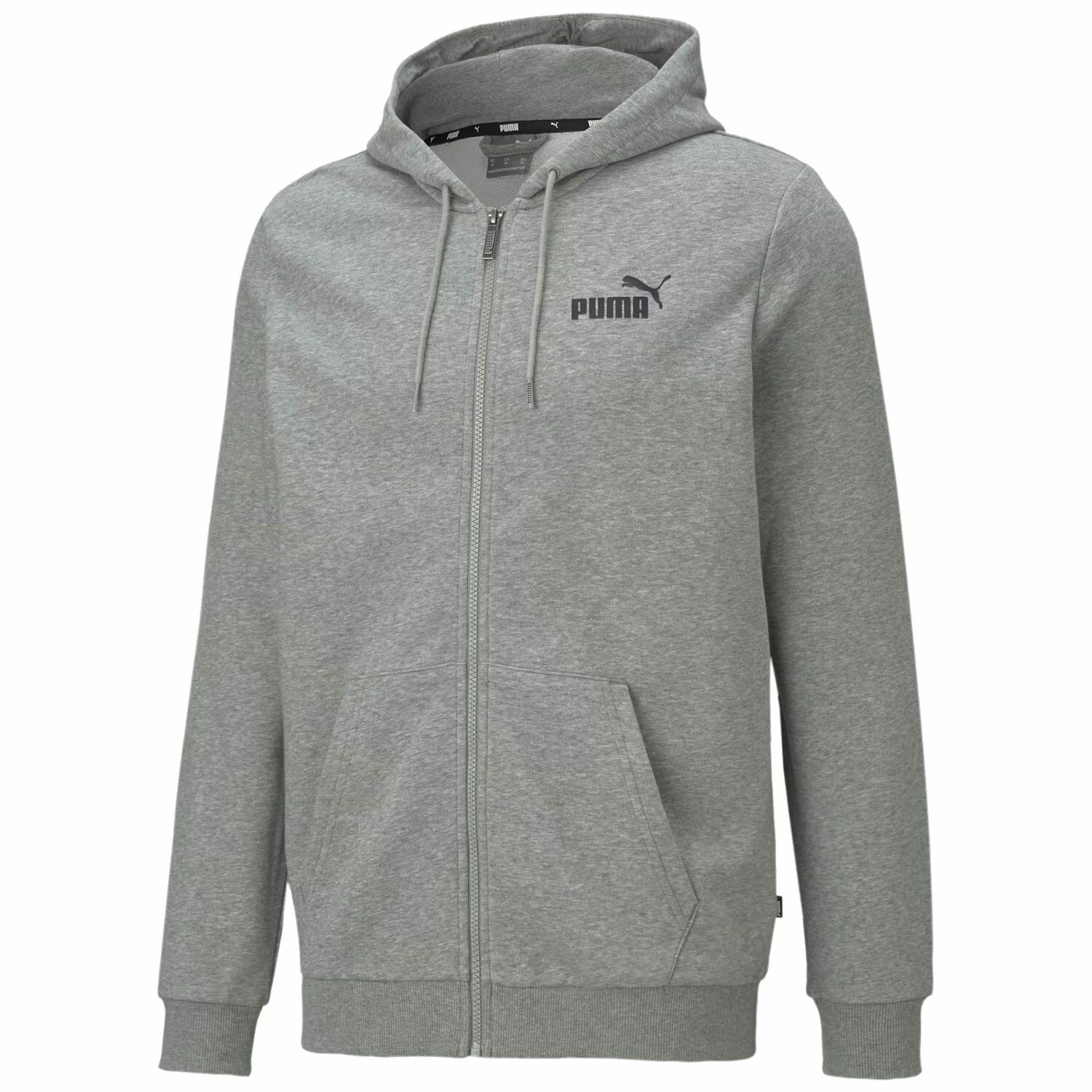 Толстовка ESS Small Logo FZ Hoodie TR