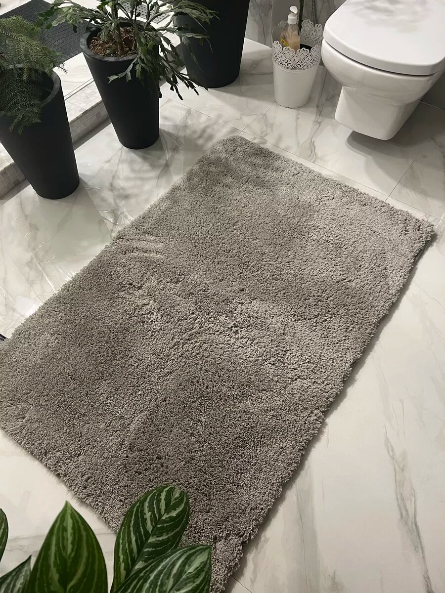 Коврик Natali's Carpets для ванной и туалета Микрофибра 50х80 см