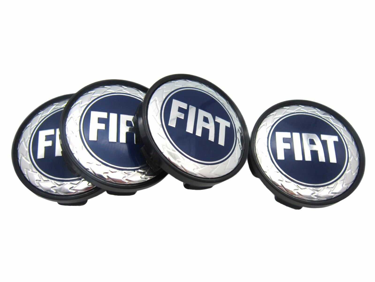 Колпачки заглушки на литые диски Фиат 59/56/10 мм, 4 шт.