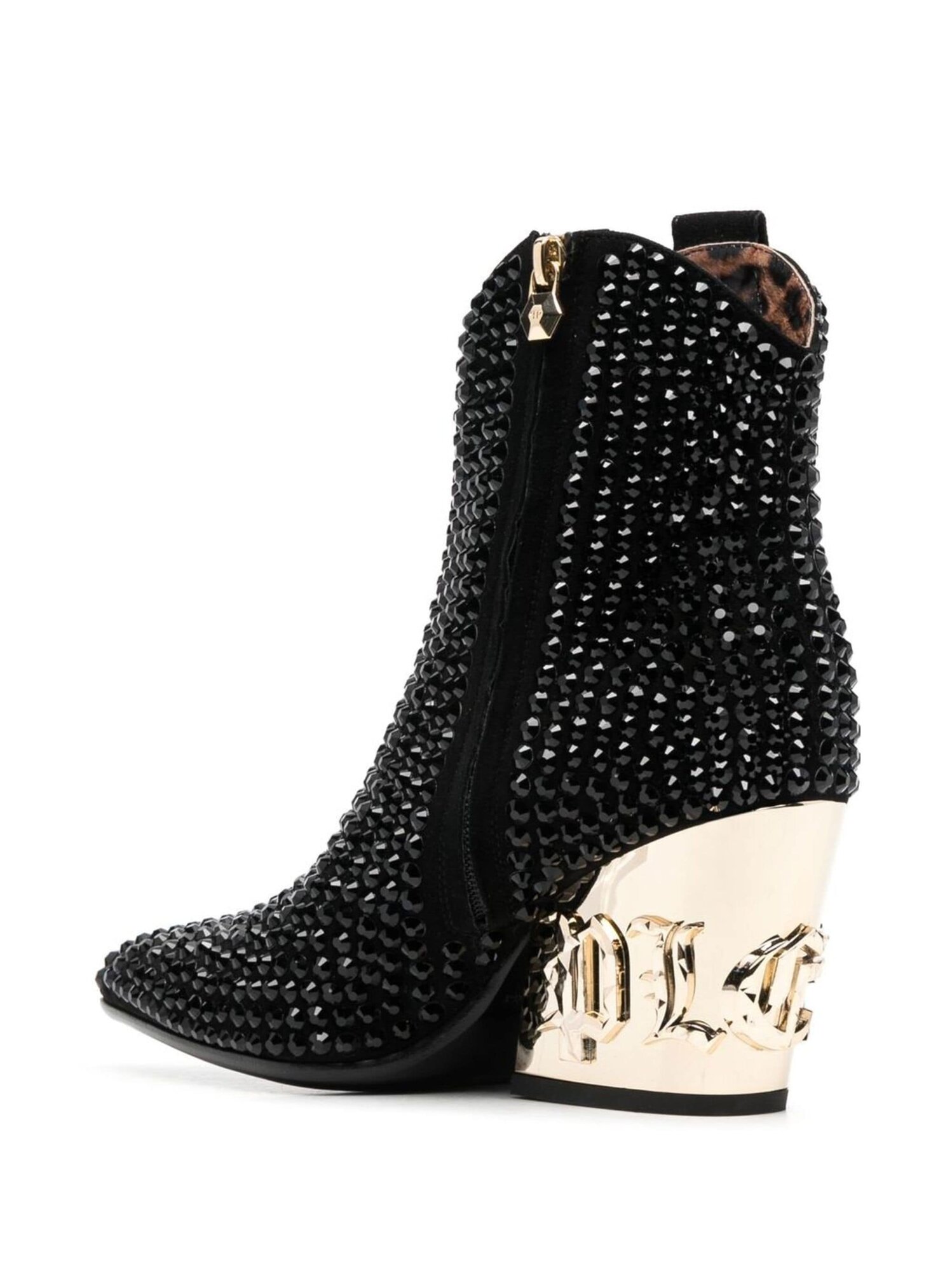 Ботильоны PHILIPP PLEIN Gothic Plein 80, размер 37 — фото 1