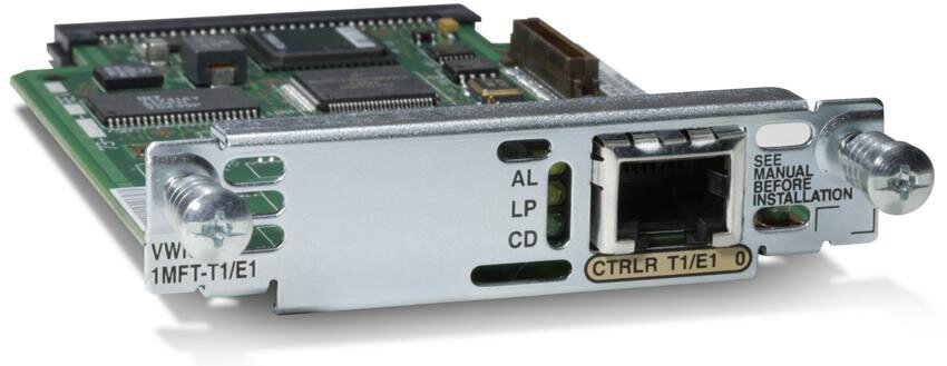 Интерфейсная карта CISCO VWIC2-1MFT-G703 1хRJ-48 T1/E1 G.703/G.704