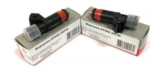 Форсунка топливная ВАЗ дв.1,6/1,7 8кл. DEKA IV 20734 оранжевая (Автотрейд)