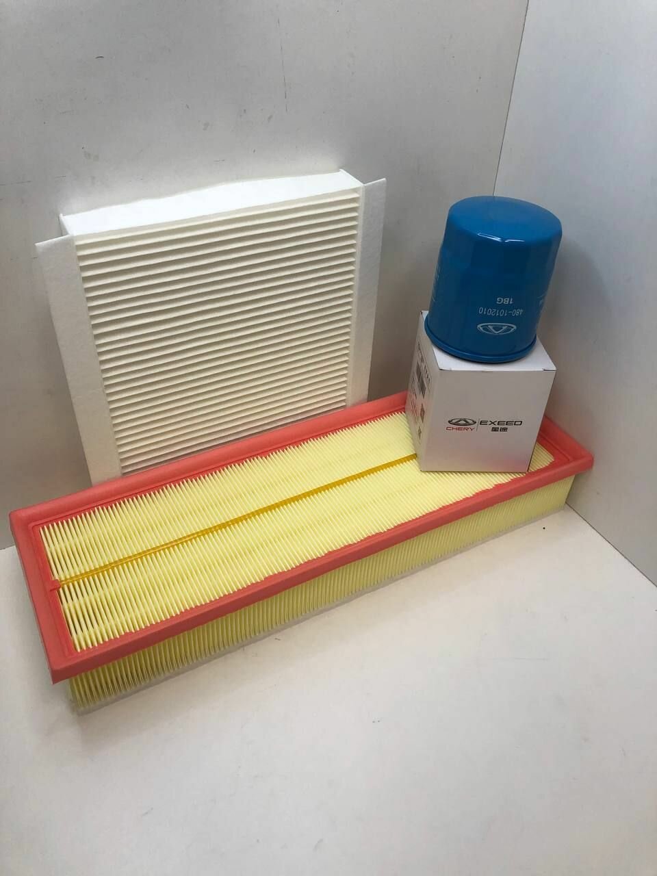 Фильтр воздушный + масляный + салонный для Эксид ВХ (Exeed VX) комплект для ТО