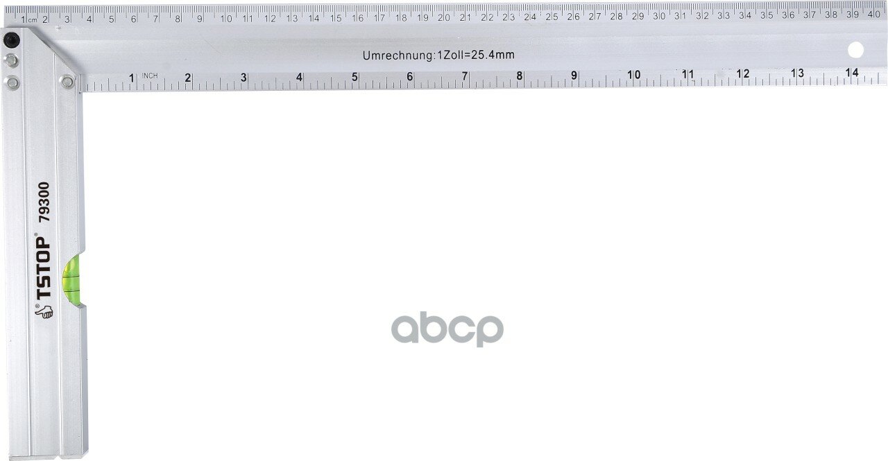 Линейка Угл. Аллюм. 500 Мм. (Tstop) TSTOP арт. 79500TS