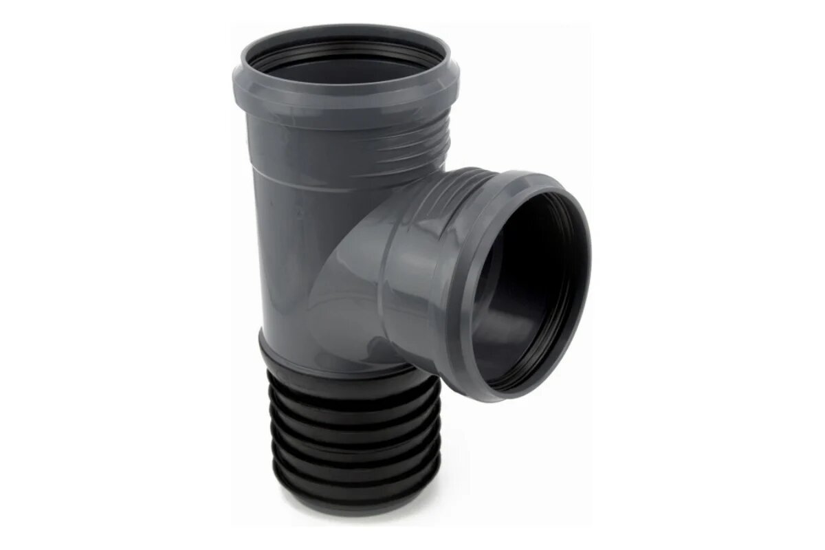 RTP Тройник восстановитель раструба ВК ПП 110x110x96, коробка серый, 37170