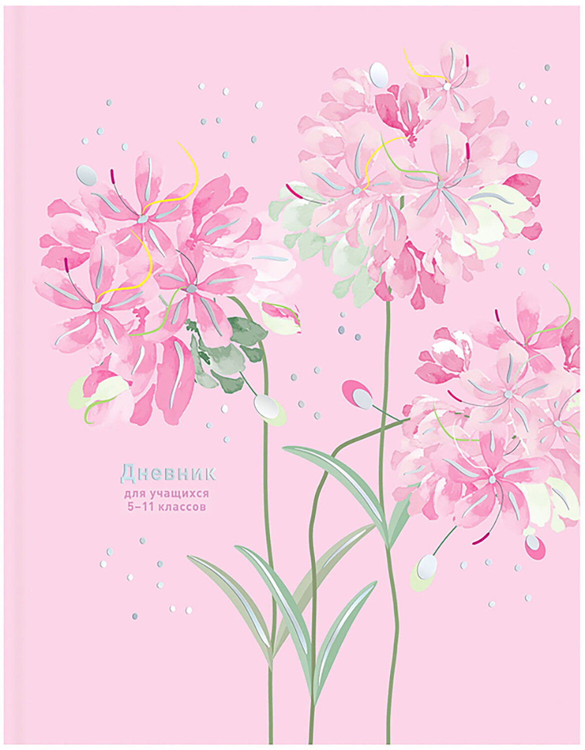 Дневник для 5-11 классов Light pink, 48 листов