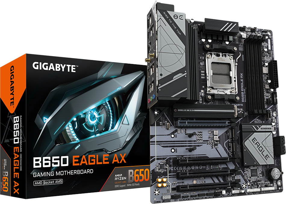 Материнская плата Gigabyte B650 Eagle AX Socket AM5, оригинал