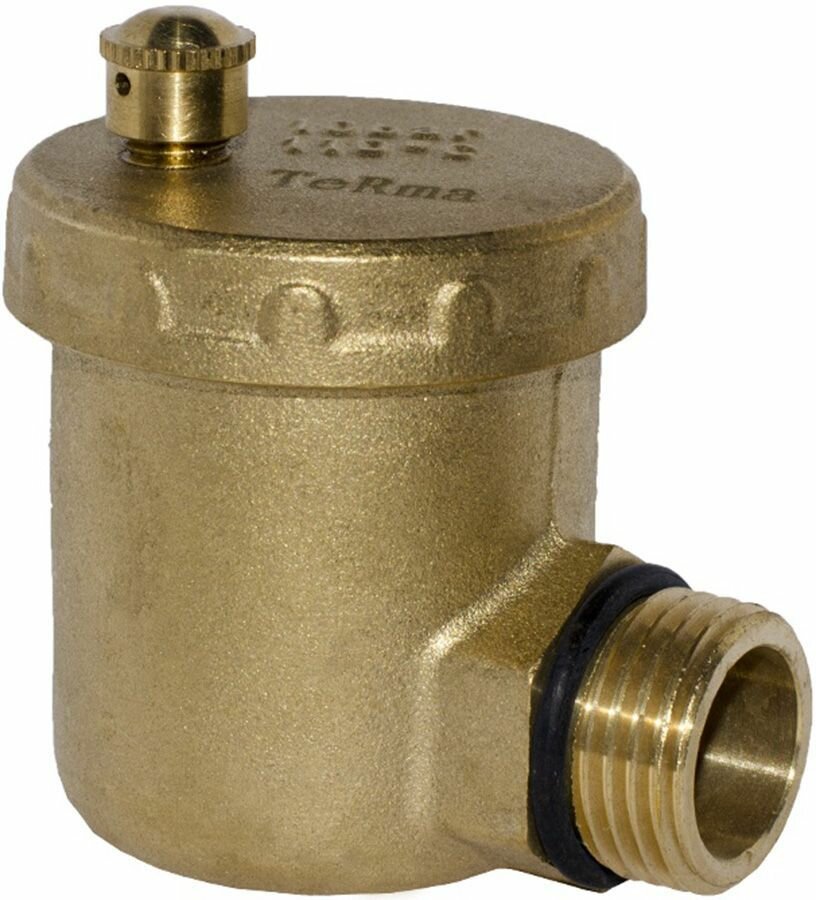 Воздухоотводчик автоматический НР 1/2", угловое подключение