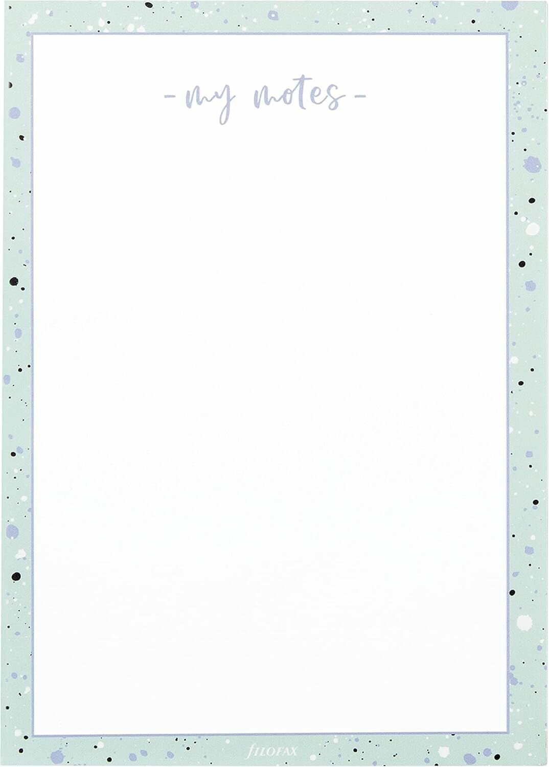 Блокнот для записей FILOFAX Expressions notepad 150х210 мм блок листов 100 г/см2 60 листов