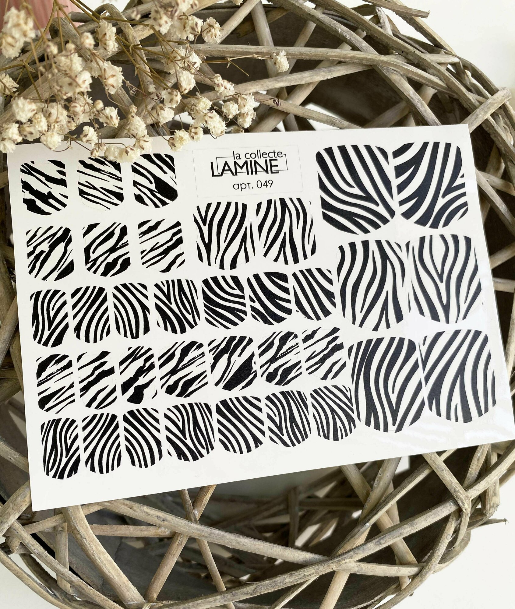 LAMINE la collecte / Пленка для ногтей / Наклейки с дизайном для маникюра