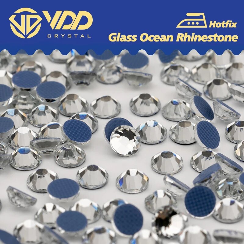 Хрустальные стразы VDD Hot-Fix SS6-SS30 SS20 - 1440Pcs, 001 Crystal