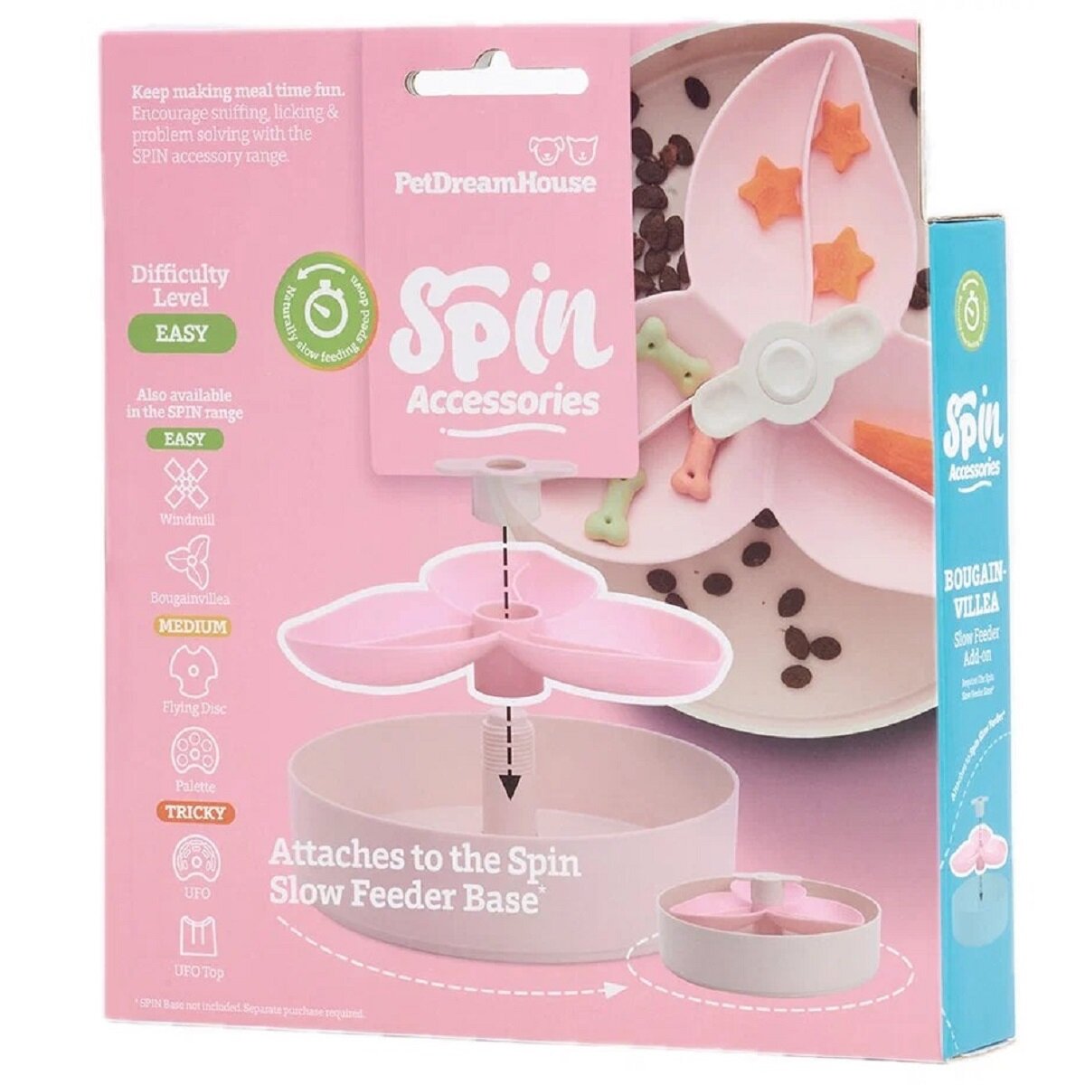 PetDreamHouse Аксессуар Бугенвиллея для интерактивной системы кормления спин, розовый