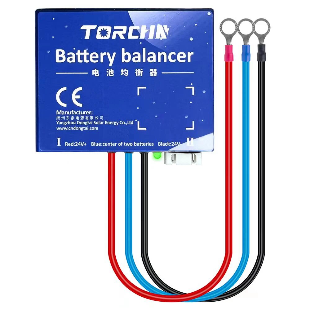 Активный балансир напряжения HXCONTROLLER для литиевых и свинцово-кислотных аккумуляторов 2x12В