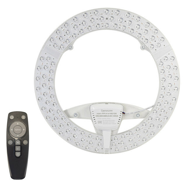 Светодиодная панель SMD Балтийский стиль 120Вт 14400 лм 3000K/6500K PAR16 с пультом ДУ