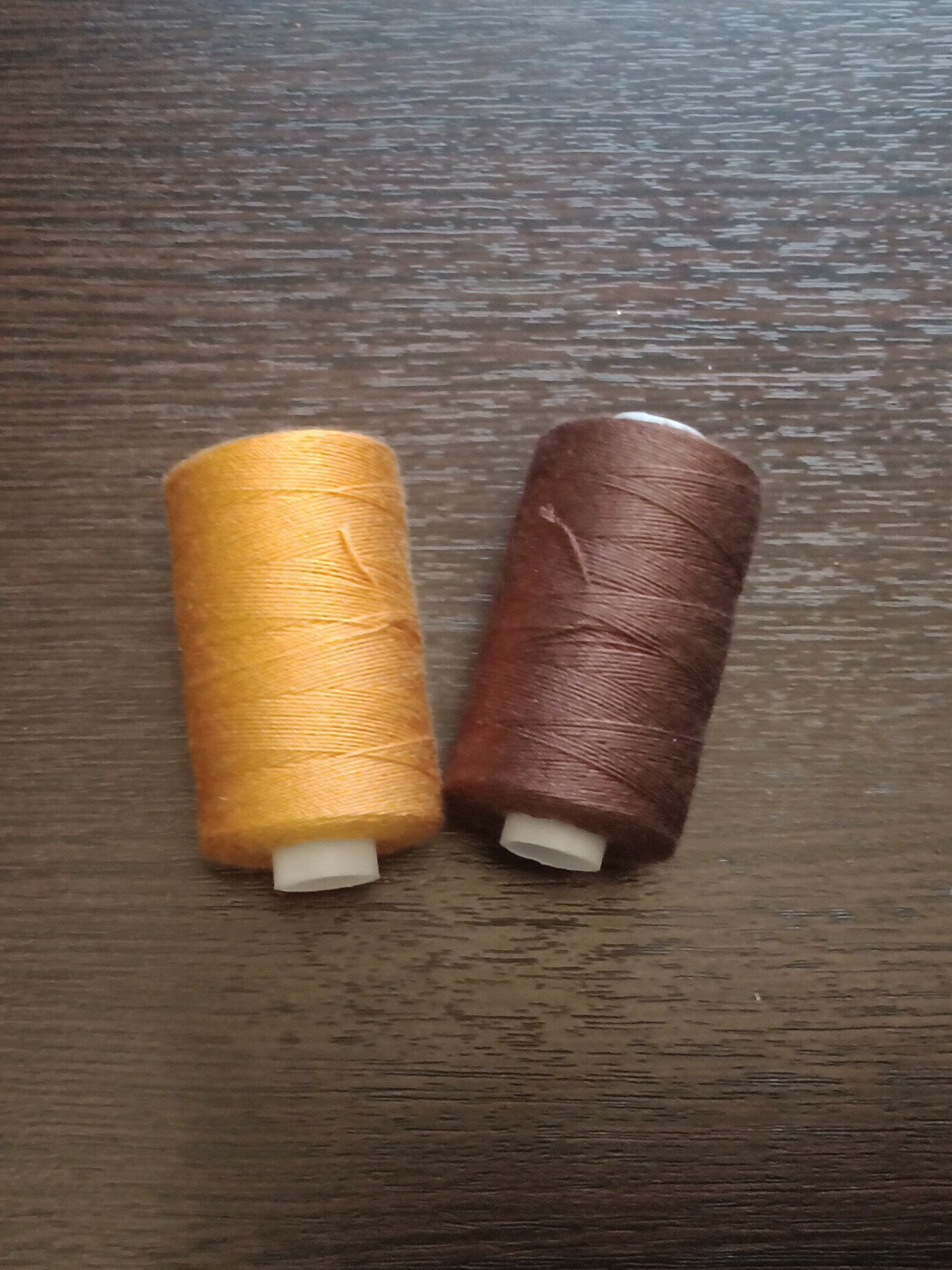 Набор сверхпрочных ниток для отделки джинсовых изделий (для тяжёлых тканей), 2 шт, 400 м