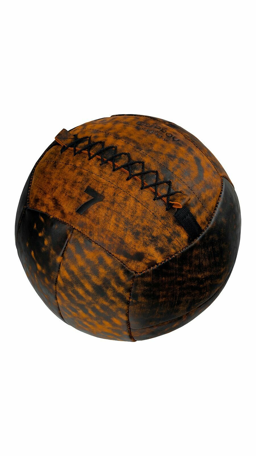 Медбол Diko Filippov буйволиная кожа 5кг/ 35см, коричневый