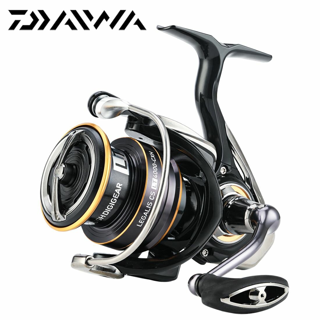 Катушка Daiwa Legalis LT 4000-CXH, с передним фрикционом, 6 подшипников