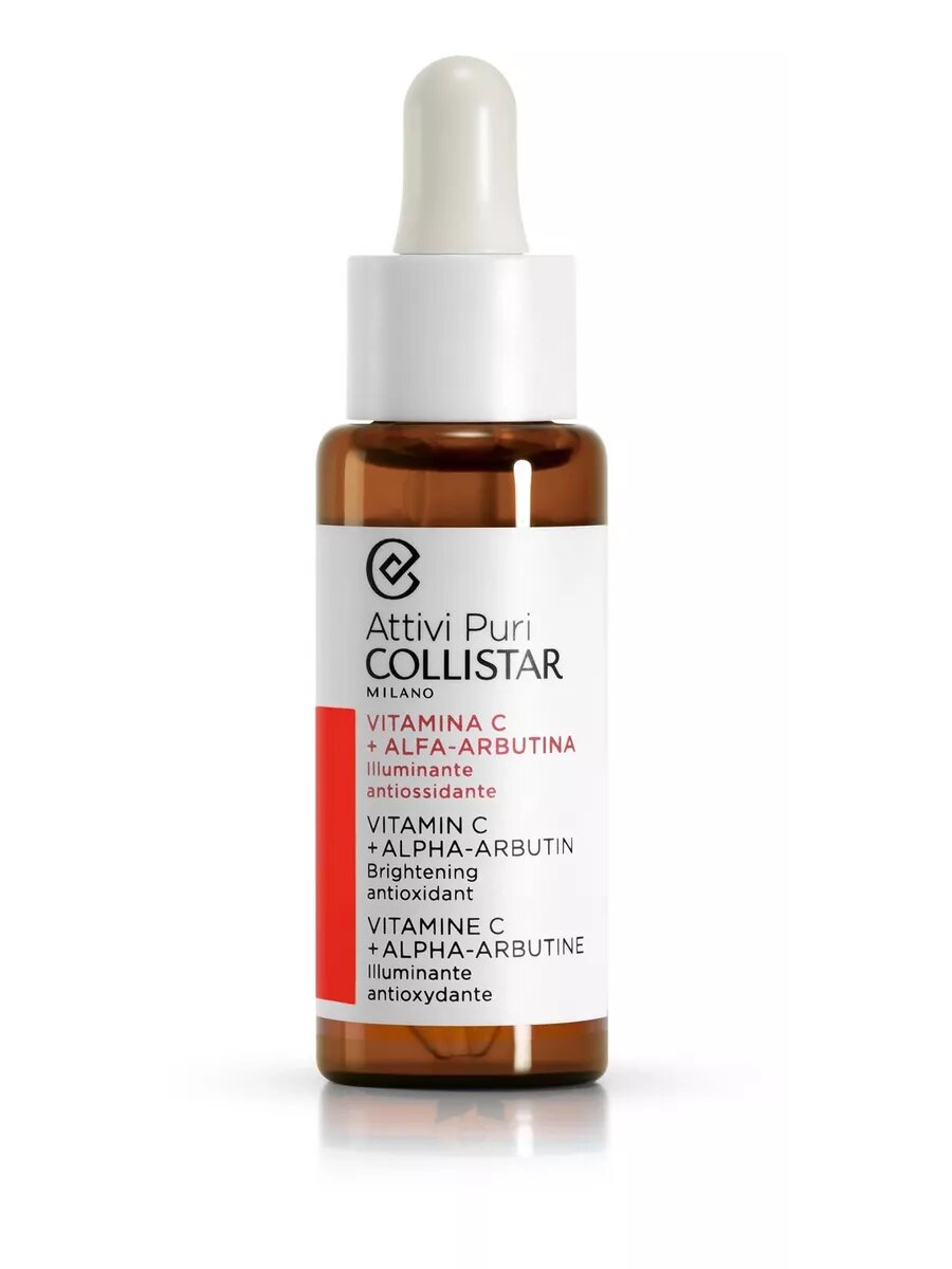 Сыворотка Collistar Attivi Puri Vitamin C, увлажняющая, для сияния кожи, 30мл