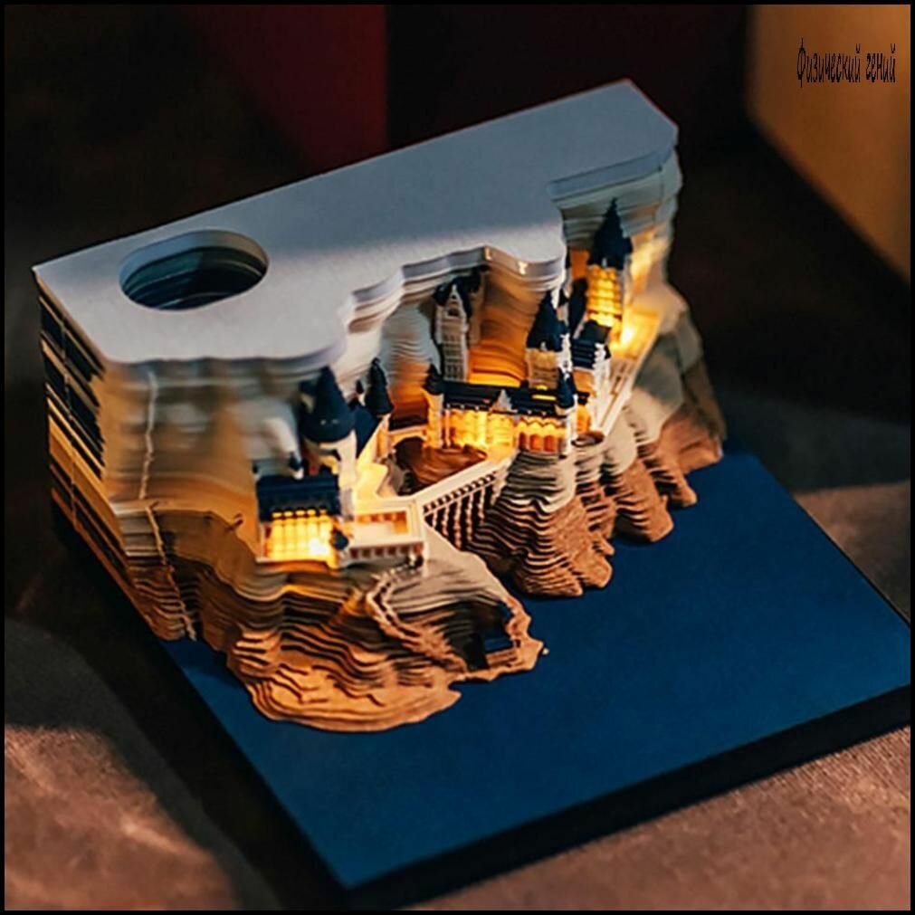 3D блокнот с замком для офиса девушке, подарок на день рождения, креативный макет, идеально подходящий для Рождества и Нового года