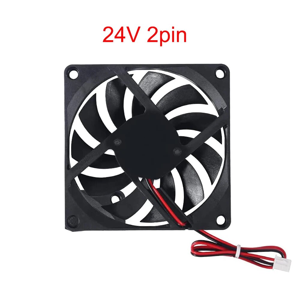 AOKIN 60x60x10 мм бесщеточный вентилятор для 3D принтера 24V 2Pin