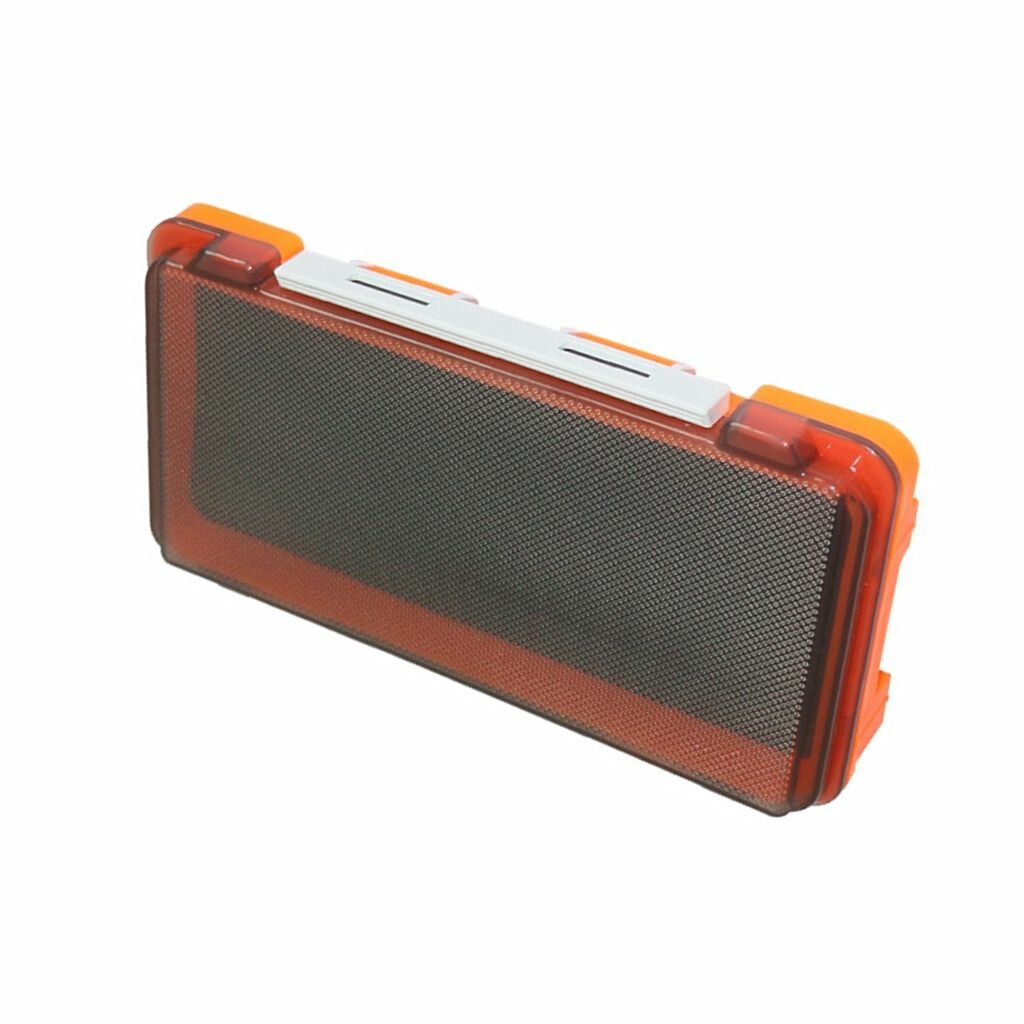 Комбинированный ящик для аксессуаров - оранжево-красный, 1 шт