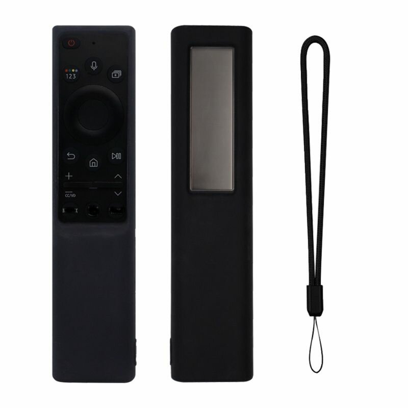(1 шт.) Защитный чехол для пульта Samsung TV (модель BN59-013.) черный