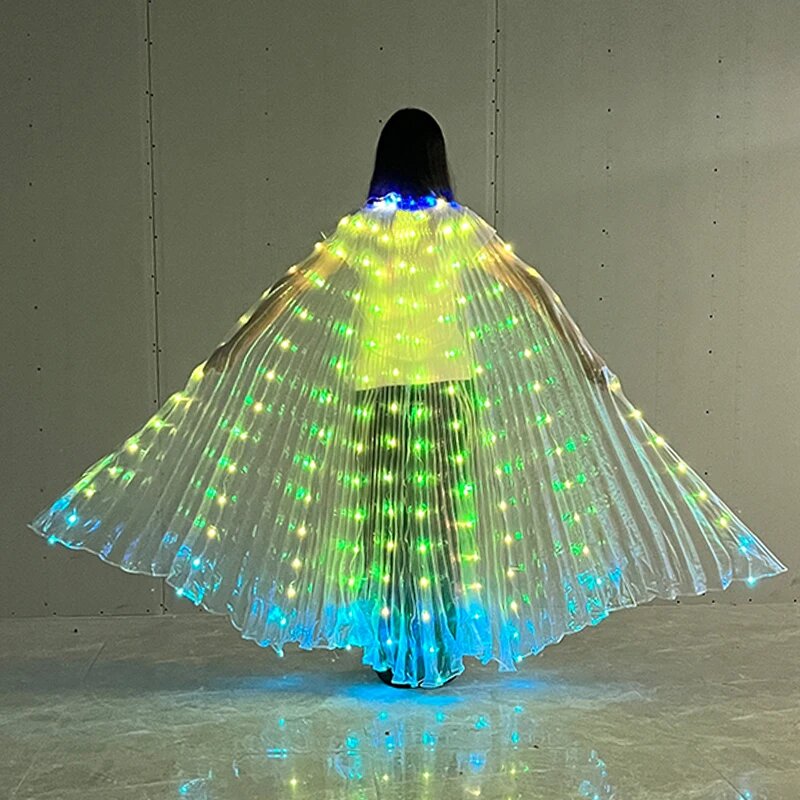 Танцевальный костюм LED крыло бабочки для девочек и женщин