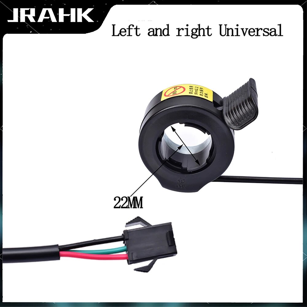 JRAHK Ручки газа для электровелосипеда, Цвет: A