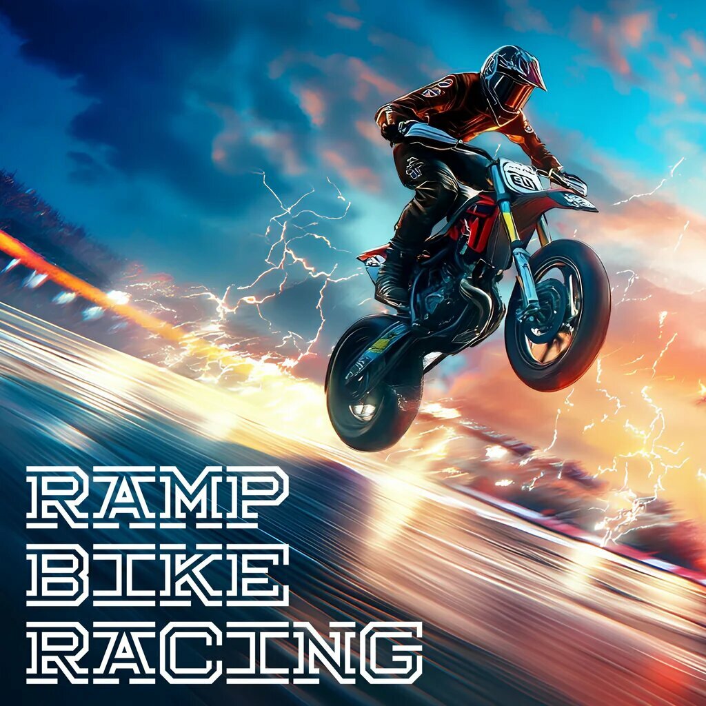 Игра Ramp Bike Racing, для PlayStation 5, на английском языке, Украина